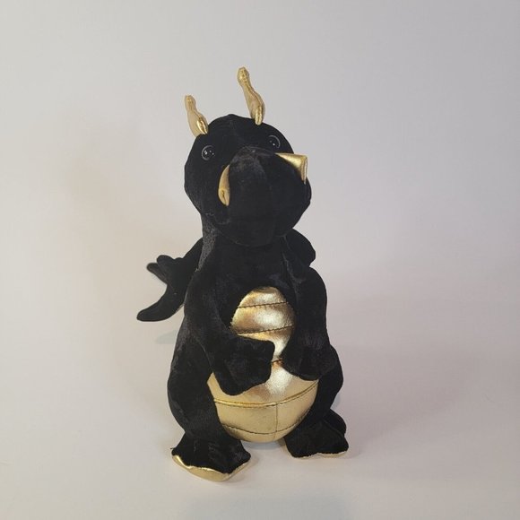 Douglas | Toys | Douglas Merlin The Dragon Cuddle Toy 9 Plush Black ...